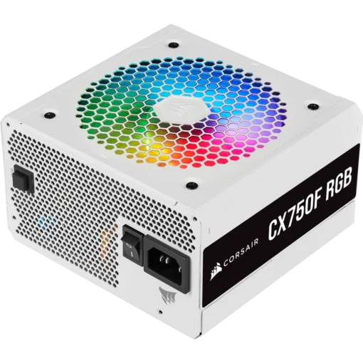Corsair CX750F 750W RGB 80+ Bronze Fully Modular PSU - White | RB Tech ...