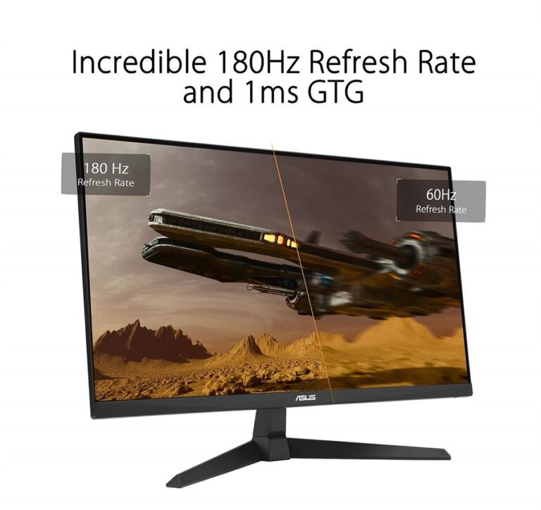 ASUS TUF GAMING VG27AQ3A 27" FAST IPS 180Hz 2K QHD Gaming Monitor