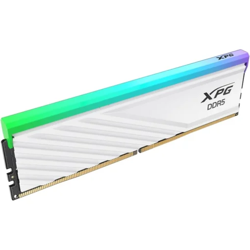 XPG Lancer Blade RGB 64GB DDR5 6000MHz CL30 (2x32GB) Desktop Memory - White