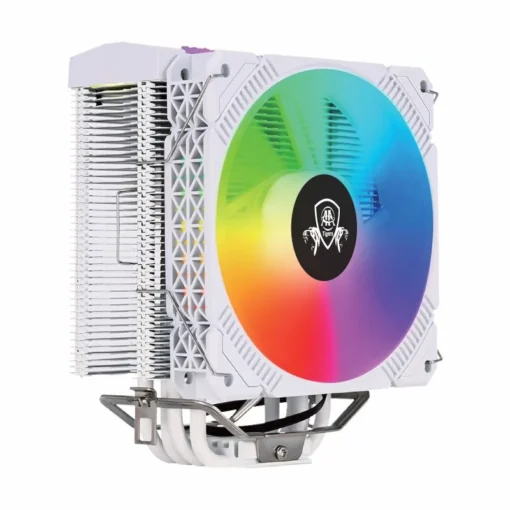 AA-Tigers AA-650 (4-PIPE) RGB CPU Cooler - Black/White | RB Tech & Games